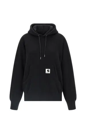 Sacai X Carhartt Wip Capsule Hoodie - Black