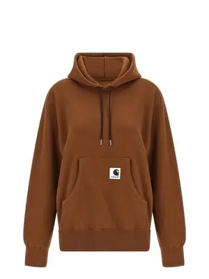 Sacai X Carhartt Wip Capsule Hoodie - Brown