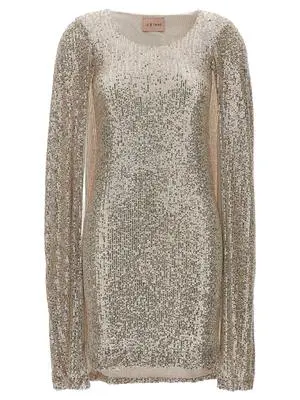 LE TWINS Villa Villa Dress - Silver