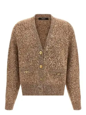 Versace Medusa '95' Button Cardigan - Beige