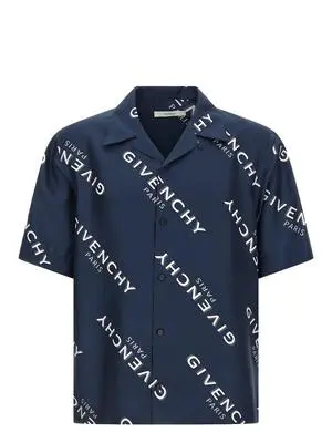 Givenchy ' Shadow' Shirt Blue