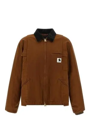 Sacai X Carhartt Wip Capsule Jacket - Brown