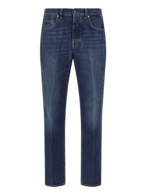 Givenchy Straight Leg Denim Jeans - Blue