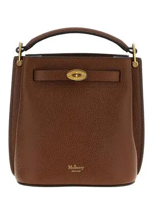 Mulberry MULBERRY Islington Mini Bucket Bag Brown