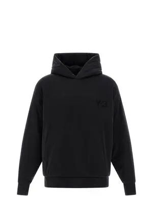 Y3 Padded Hoodie - Black