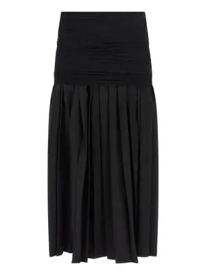 MAISON MARGIELA MM6 MAISON MARGIELA Double Layer Midi Skirt