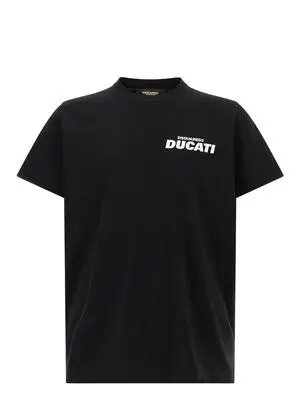 Dsquared2 T-shirt Capsule X Ducati - White/black