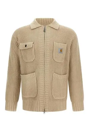Carhartt Work In Progress CARHARTT WIP Chore Cardigan Beige