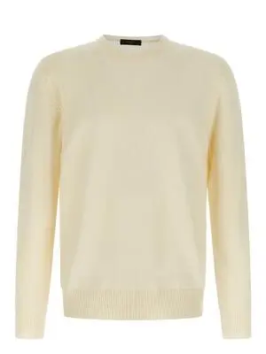 ZANONE ZANONE Flexwool Crew Neck Sweater White