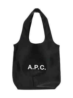 A.p.c. A.P.C. Ninon Shopping Bag White/black