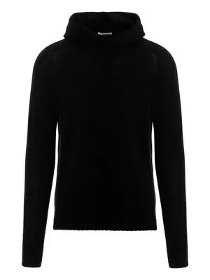 MA'RY'YA Hooded Sweater - Black