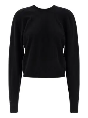 MAISON MARGIELA Four Stitches Wool Sweater - Black