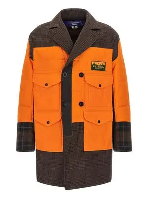 Junya Watanabe Filson X Patchwork Coat - Multi