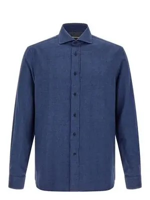 BRUNELLO CUCINELLI Herringbone Shirt