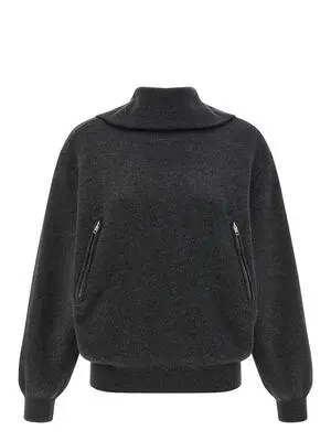 Balenciaga BALENCIAGA Back-To-Front Sweater Gray