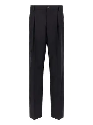 DRIES VAN NOTEN DRIES VAN NOTEN Penrud Herringbone Wool Pants