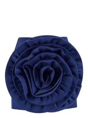 ROTATE BY BIRGER CHRISTENSEN Maxi Flower Skirt - Blue