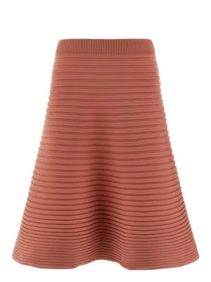 ISSEY MIYAKE PLEATS PLEASE ISSEY MIYAKE Bounce Knit Midi Skirt