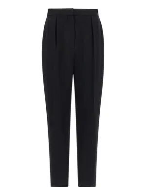 BALMAIN BALMAIN Grain De Poudre Wool Trousers