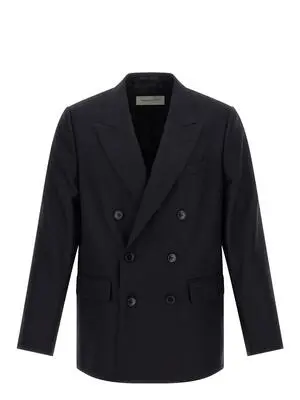 Dries Van Noten Buforden' Blazer - Blue