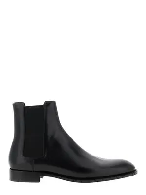 SAINT LAURENT SAINT LAURENT Adrien Leather Ankle Boots