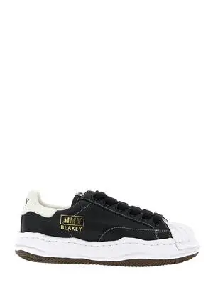 Mihara Yasuhiro Blakey Leather Sneakers - White/black