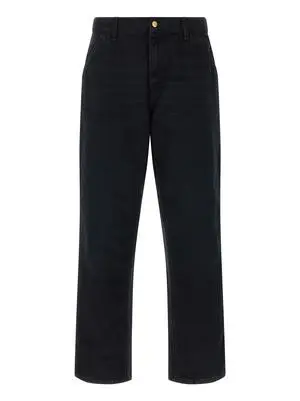Carhartt Work In Progress Single Knee' Pants - Black