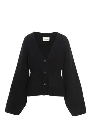 Khaite KHAITE Scarlet Cardigan Black