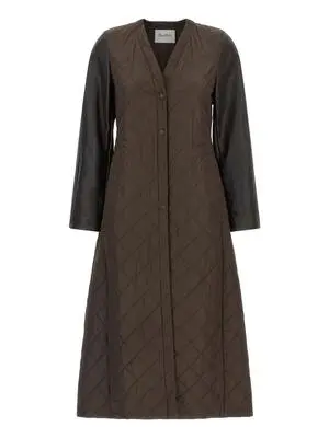 Max Mara MAX MARA Berta1234 Coat Brown