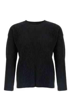 Issey Miyake Basics' T-shirt - Black