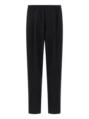 CELLAR DOOR Ezio Wool Trousers - Black