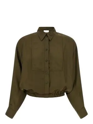 NUDE Plastron Shirt - Green
