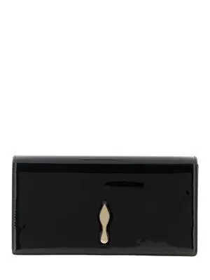 CHRISTIAN LOUBOUTIN CHRISTIAN LOUBOUTIN Bettina Patent Calf Leather Clutch
