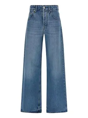 Jacquemus Le De-nîmes Large Jeans - Light Blue