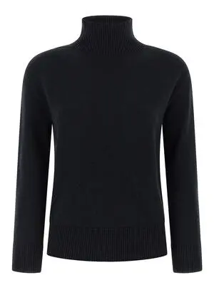 Max Mara MAX MARA 'S Quercia Turtleneck Sweater Blue