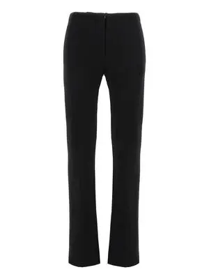 Sportmax Earry1 Stretch Viscose Trousers - Black