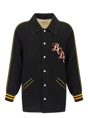 BODE BODE Monogram Snap Reversible Jacket Multi