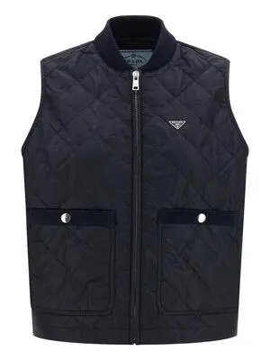 Prada Re-nylon Vest - Blue