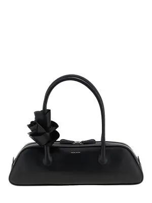Magda Butrym MAGDA BUTRYM Brigitte Leather Shoulder Bag Black