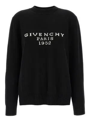 Givenchy Paris 1952 Wool And Cashmere Sweater - Black