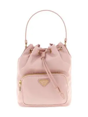 Prada Prada Duet Bucket Bag Pink