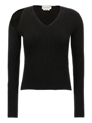 ALEXANDER MCQUEEN MCQUEEN Cut-Out Sweater