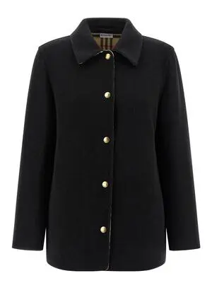 Burberry Check Lining Jacket - Black