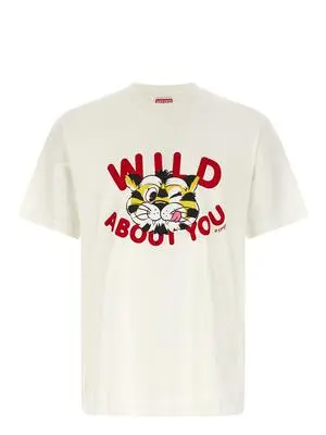 Kenzo Wild Tiger' T-shirt - White