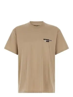 Carhartt Work In Progress Wiptopia' T-shirt - Beige