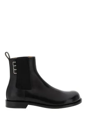 J.W.ANDERSON Chelsea Loafer Ankle Boots - Black