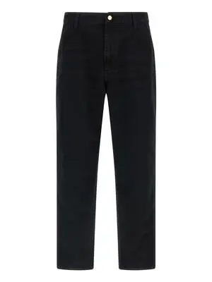 Carhartt Work In Progress Dearborn Cotton Canvas Jeans - Black