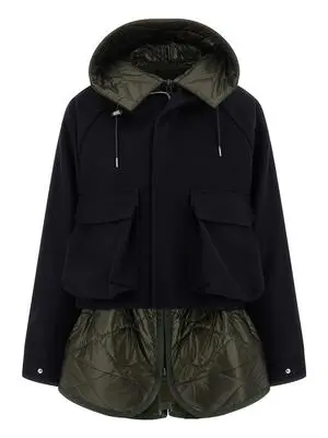 Sacai Melton Blouson - Multi