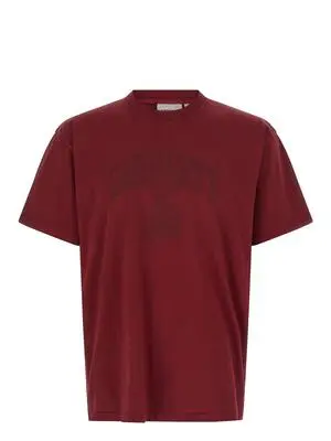 Carhartt Work In Progress Faded Pond Corps' T-shirt - Bordeaux