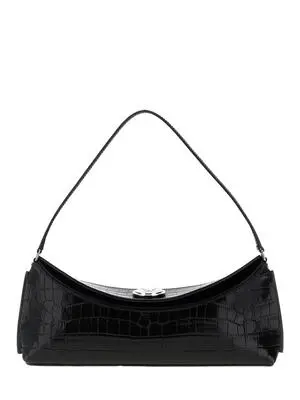 Jacquemus La Pochette Ovalo Shoulder Bag - Black